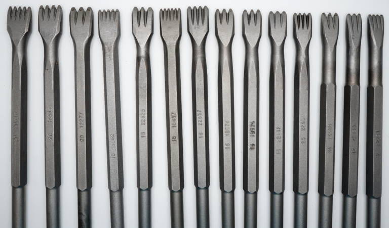Tungsten carbide chisels – StoneToolShop.co.uk