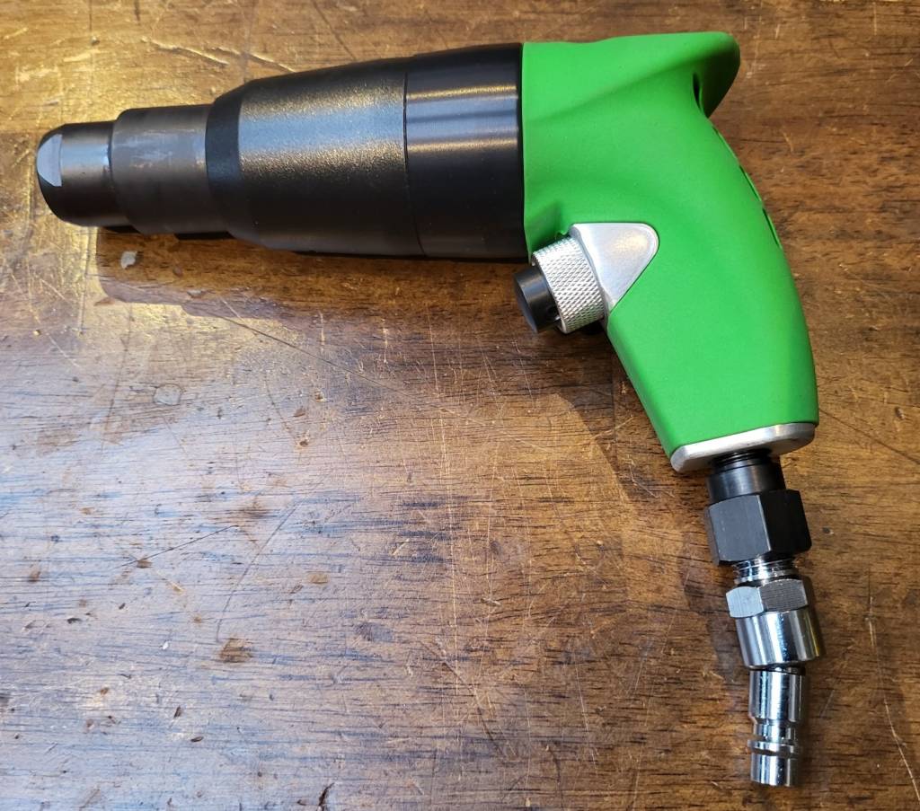 Bavaria pneumatic lettering hammer GS 43 soft in hard case ...